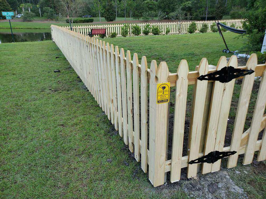 Picket Fence | Charleston Fence Company Near Me | Carolina Fence Company